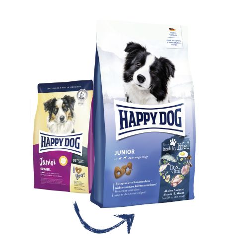 Happy Dog Junior M&L Fit&Vital 4KG