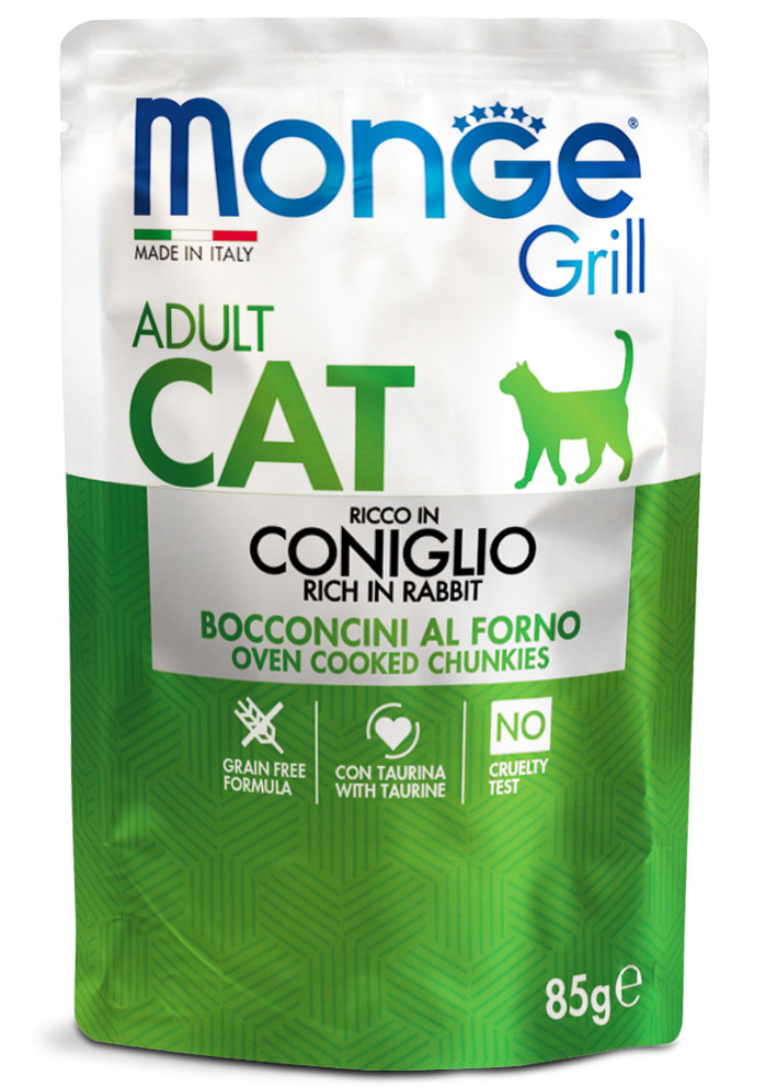 Monge Cat Grill Sos Zečetina 85g