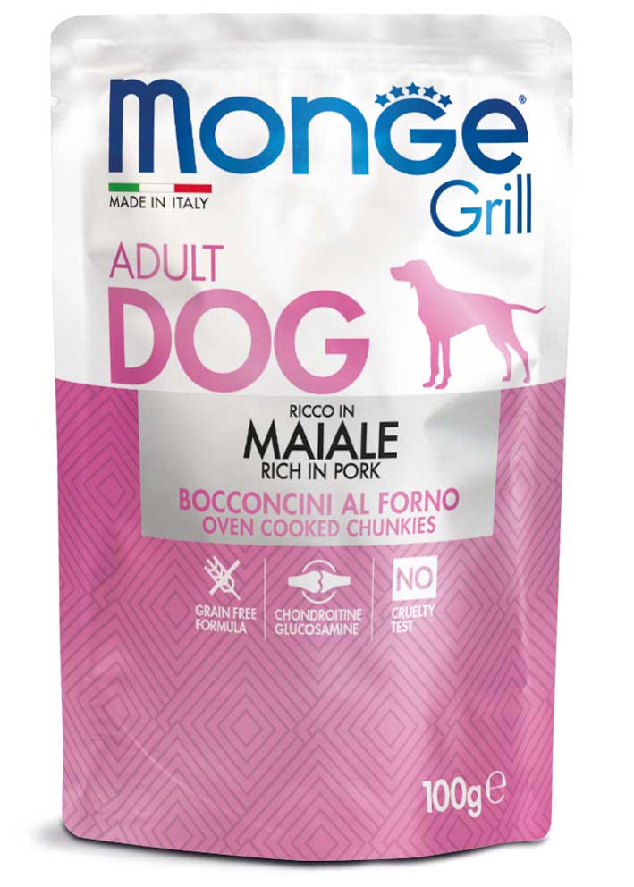 Monge Dog Grill Sos Svinjetina 100g