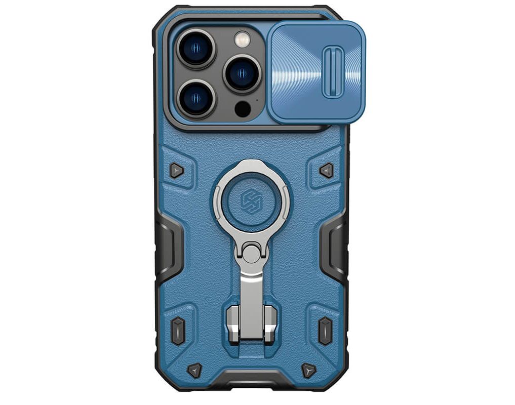 Futrola Nillkin CamShield Armor Pro - iPhone 14 Pro plava