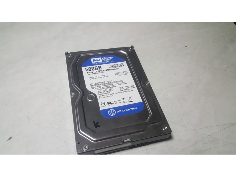 hard disk sataIII 500gb wd ispravan