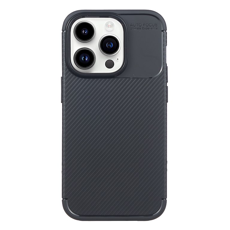 TPU CARBON NEW for iPhone 14 Pro (6.1") black