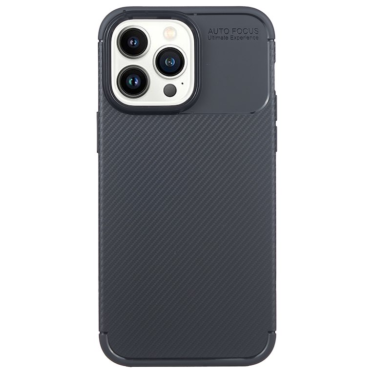 TPU CARBON NEW for iPhone 14 Pro Max (6.7") black