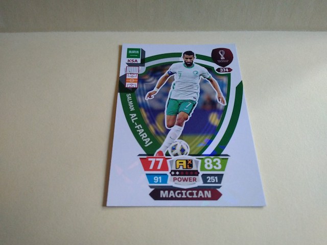 Adrenalyn XL Qatar 2022 - Magician - Br. 374