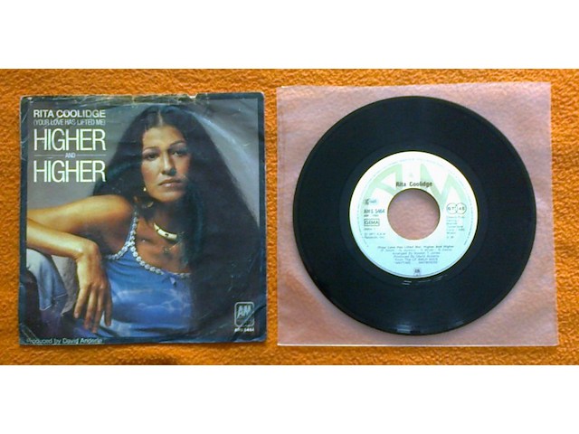 RITA COOLIDGE - Higher And Higher (singl) Made Germany