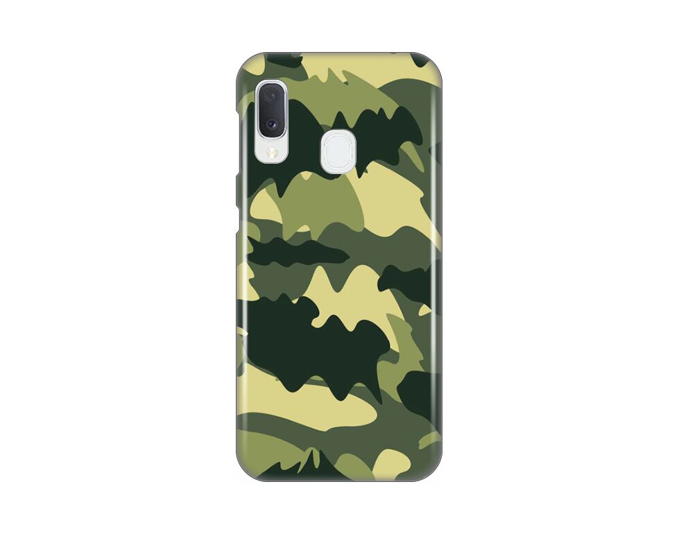 Silikonska futrola PRINT Skin - Samsung A202 Galaxy A20E Army