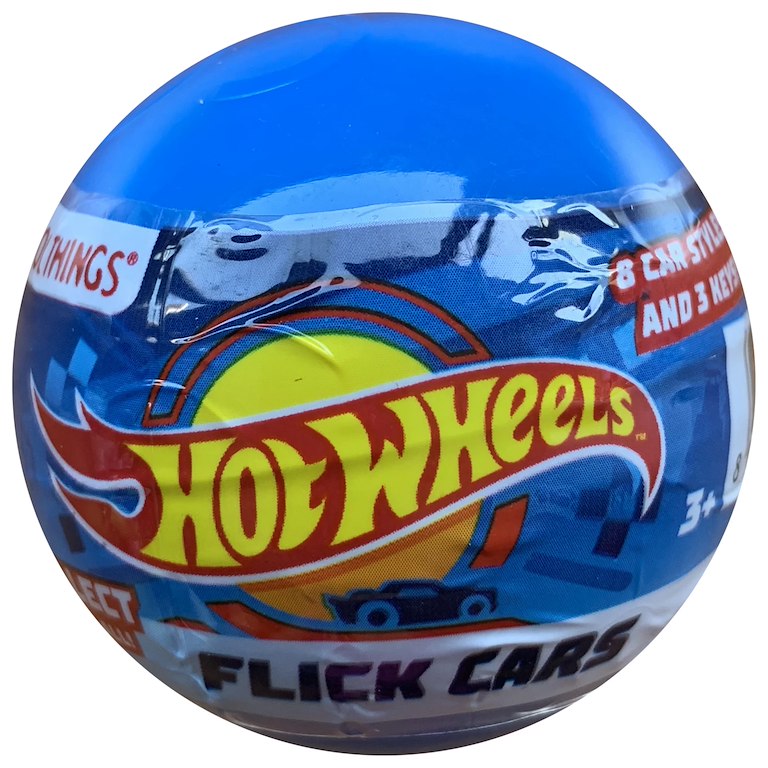 HOT WHEELS FLICK CARS VOZILA KAPSULA