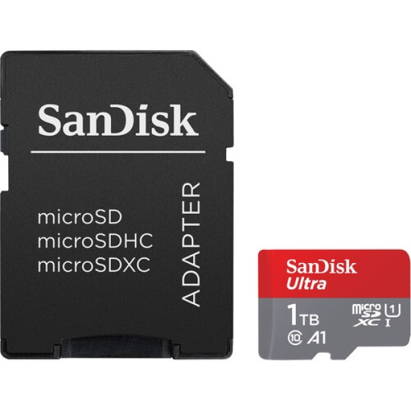 SanDisk SDXC 1TB Ultra Micro120MB/s A1Class10 UHS-I +Adapter