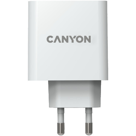 Canyon, GAN 65W charger Input: 100V-240V output: 5.0V3.0A 9.0V3.0A 12.0V-3.0A 15.0V-3.0A 20.0V3.25A , Eu plug, Over- Voltage , over-heate