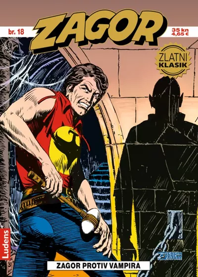 Ludens ZAGOR ZLATNI KLASIK 18 korica A - Zagor protiv vampira