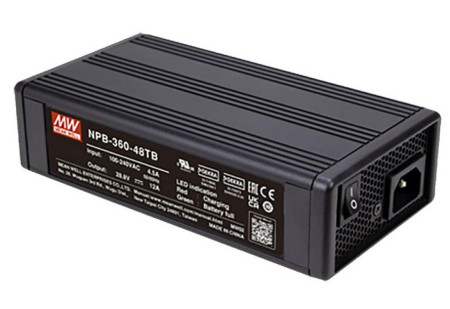 MeanWell punjač akumulatora - Li-Ion baterija NPB-360-48TB 360W / 42-60.8V / 6A MEAN WELL ( 3833 )