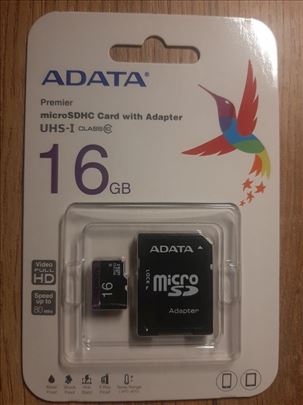 Micro SDHC kartica sa adapterom 16GB UHS-I
