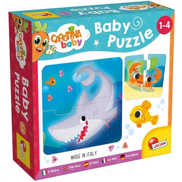 LISCIANI Puzzle Carotina baby Morske životinje 80069/58518