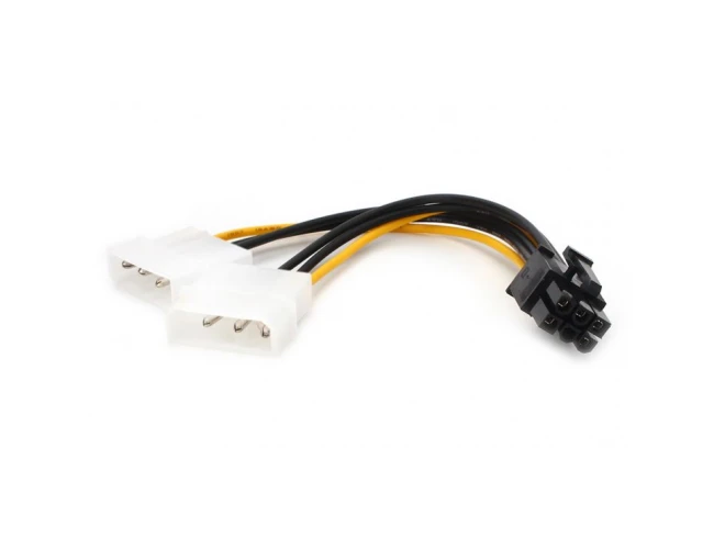 3G (85472) adapter naponski za PCI-E VGA (6-pin) - 2x Molex