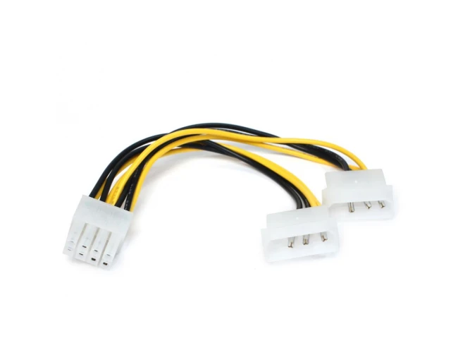 3G (74314) adapter naponski za PCI-E VGA (8-pin) -2x Molex