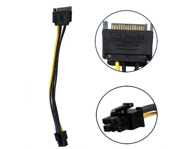 3G (94717) adapter PCI-E SATA na 6 pina