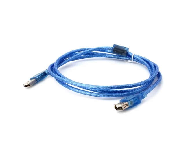 3G (85511) kabl USB 2.0 (muški) na USB 2.0 (ženski) 1.5m plavi