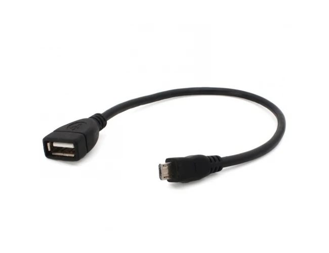 3G (81889) kabl Micro USB (muški) na USB (ženski) 0,3m crni
