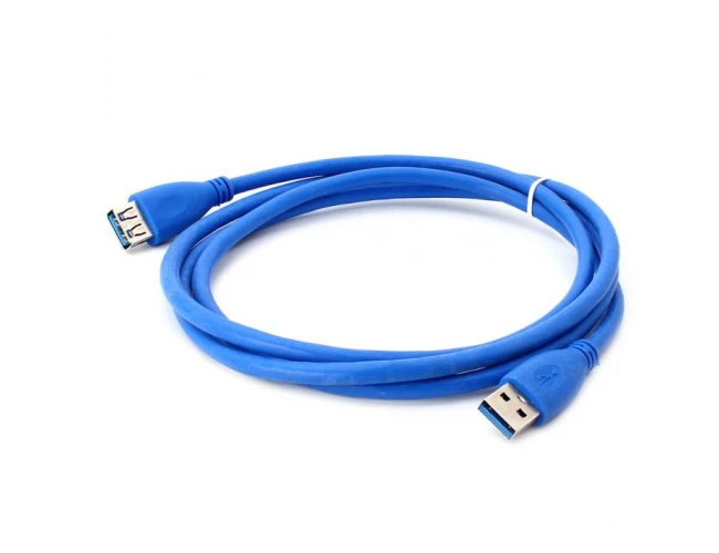 3G (85509) kabl USB 3.0 (muški) na USB 3.0 (ženski) 1.5m plavi