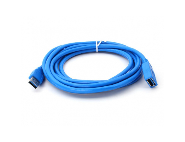 3G (85502) kabl USB 3.0 (muški) na USB 3.0 (ženski) 3m plavi