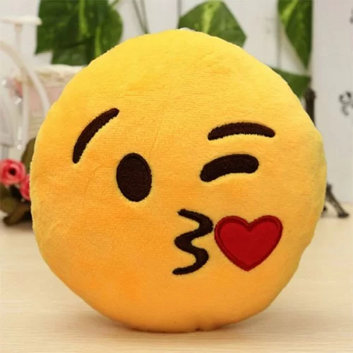 Plišani jastuk Emoji Kiss 35cm
Plišani jastuk Emoji Kiss 35cm