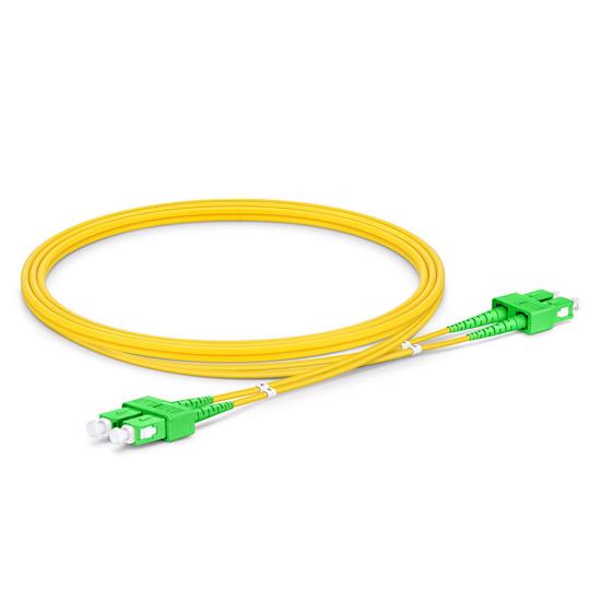 Extralink Patchcord SC/APC-SC/APC SM Duplex 3.0mm 5.0m