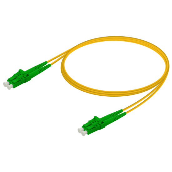 Extralink Patchcord LC/APC-LC/APC SM Duplex 3.0mm 1.0m