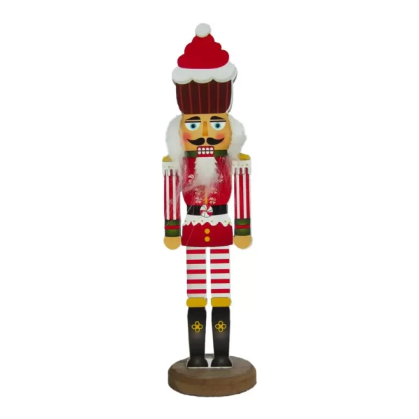 Rudolf, novogodišnja dekoracija, olovni vojnik, drvena, 30cm