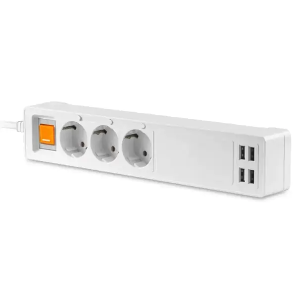 Produžni kabl adapter PSHS16AW 16A 4xUSB 3 utičnice WI-FI Platinet