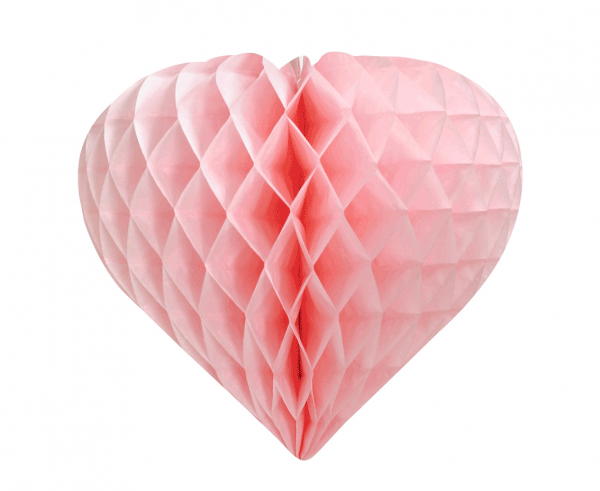 Honeycomb roze srce