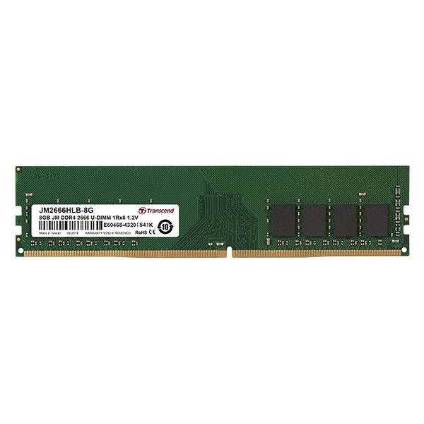 DDR4 8GB 2666Mhz U-DIMM 1Rx8 1Gx8 CL19 1.2V ( JM2666HLB-8G )