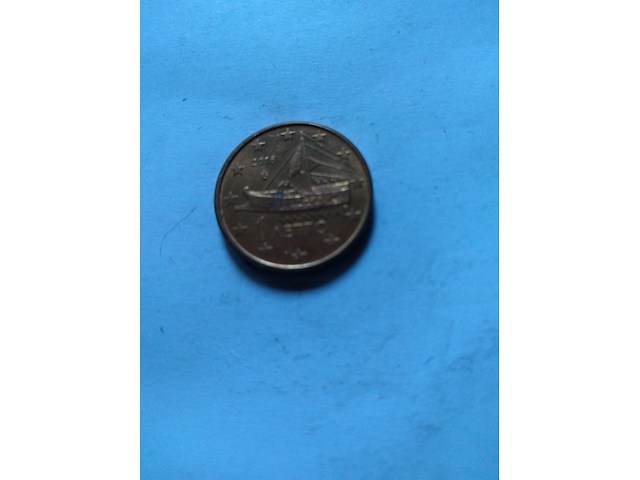 1 euro cent Grčka,2016.