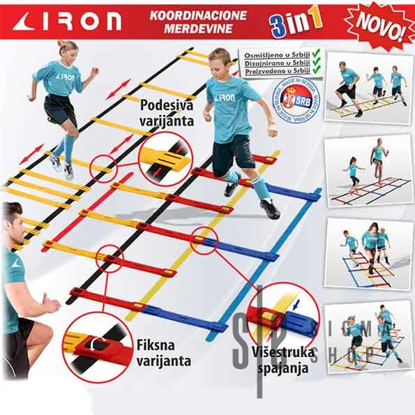 POLIGON mix 2 (100 prečki+ gurtne 4x9m+8×4.5m+4x3m+4×1.5m)