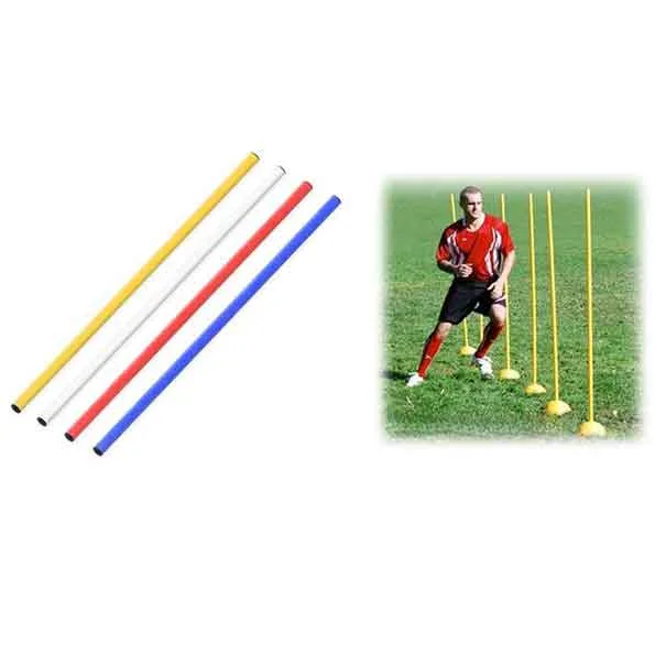 PVC štapovi za trening agilnostu-slalom + baza 100cm