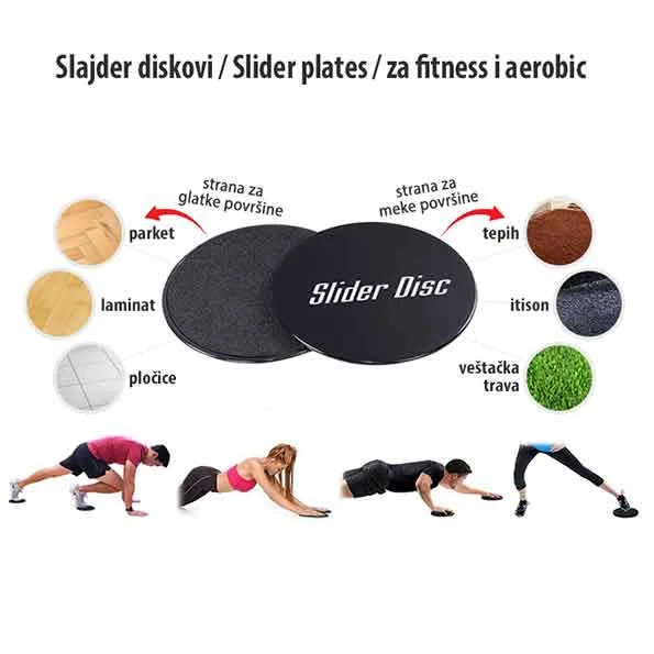 Slajder diskovi/Slider pilates/Za fitness i aerobic