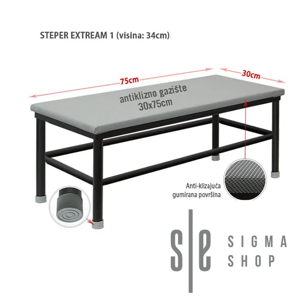 Steper extream 1 (75x30x34cm)