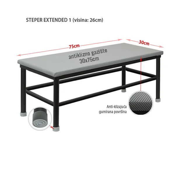 Steper extended1 (75x30x26cm)