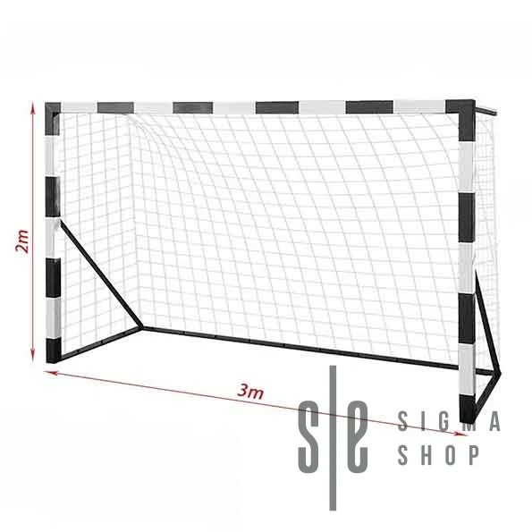 Metalni MASSIVE rukometni i fudbalski gol 3x2m