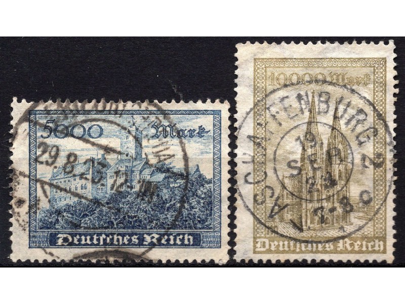 Nemačka Deutsches Reich 1923. Komplet serija