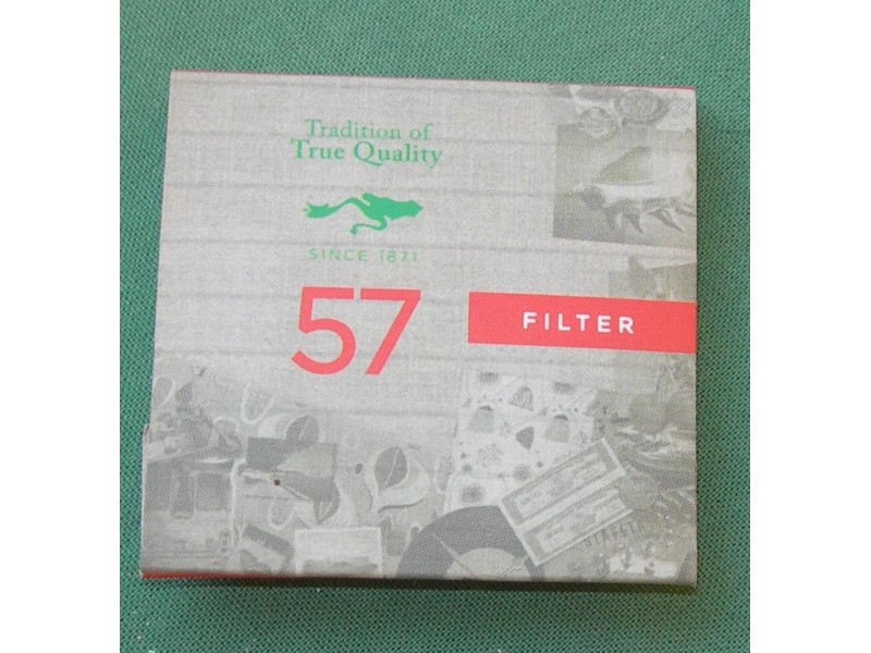 57 filter - kutija šibica, promo pakovanje