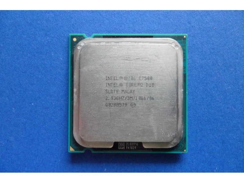 Intel E7500 Core 2 Duo / 2.93Gh / 3Mb / socet 775