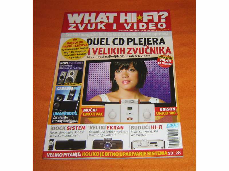 WHAT HI-FI - Septembar - 2009