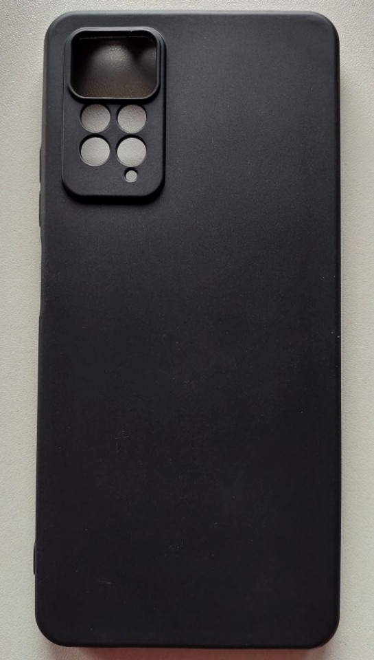 TPU maska PUDDING za Xiaomi Redmi Note 11 Pro 5G i 4G 2022 (6.67") crna