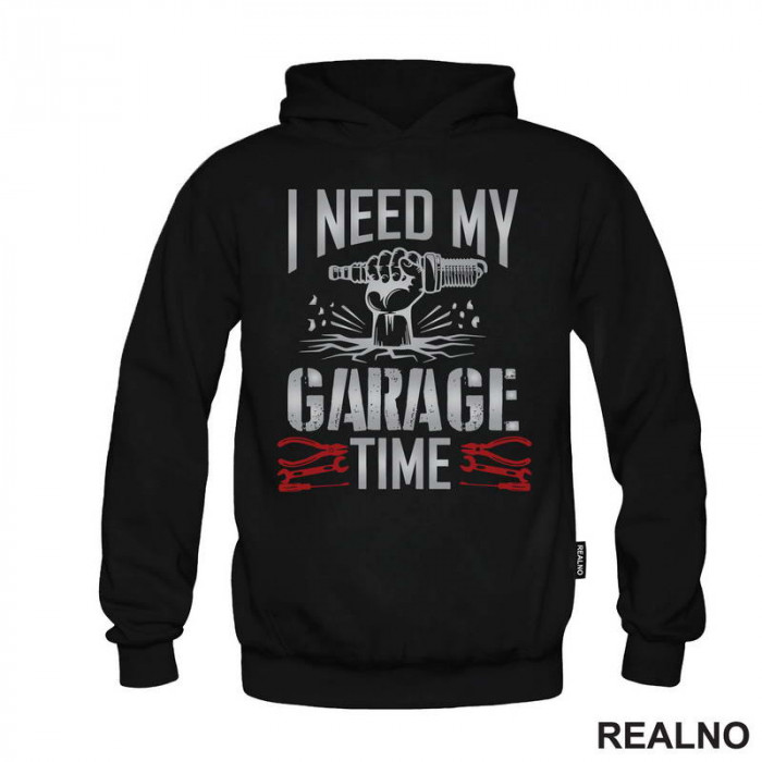 I NEED MY GARAGE TIME - RED AND GREY - RADIONICA - MAJSTOR - DUKS