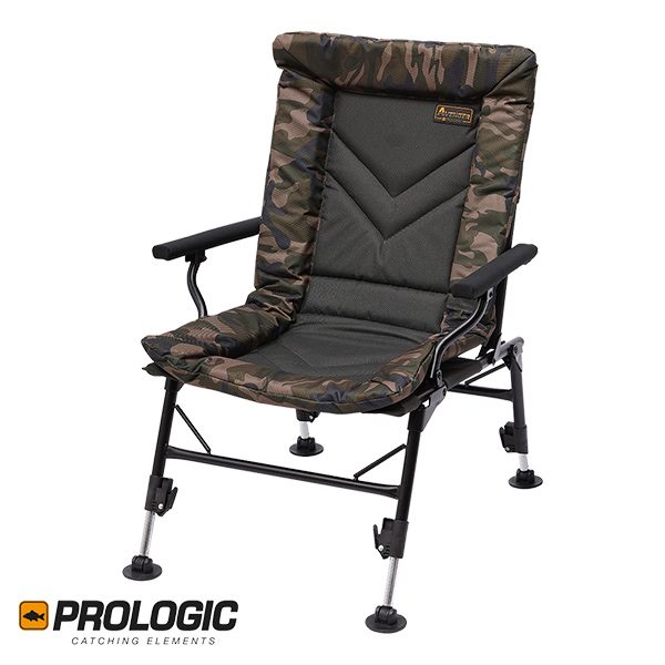 Stolica ProLogic Avenger Comfort Camo Chair with Armrest & Covers 140kg
