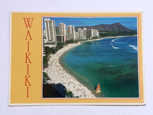 Waikiki - Havaji - Amerika - USA - Putovala 1988.g -