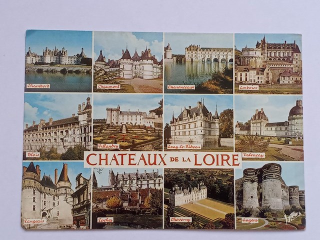 Chateaux - de la Loire - Francuska - Čista -