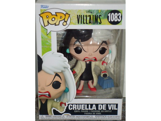 Funko POP! Disney Villains - Cruella De Vil