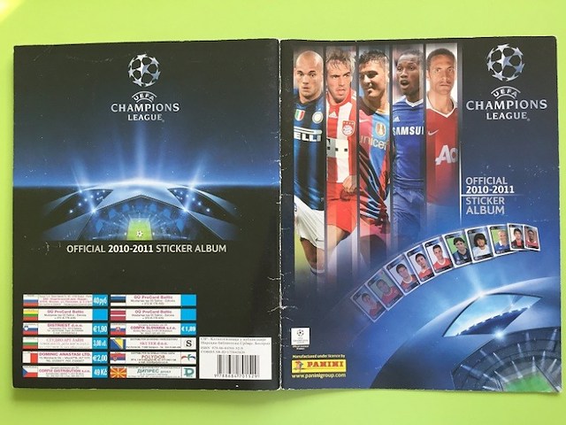 Champions League 2010-2011 Album PUN