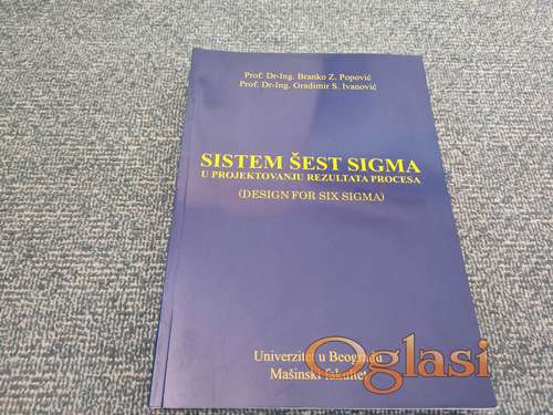 Sistem šest sigma u projektovanju rezultata procesa